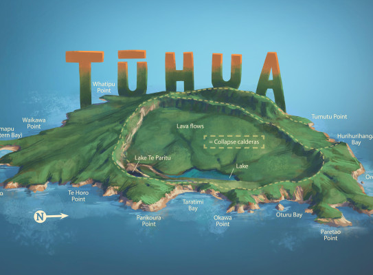 Tūhua/Mayor Island Volcano fact sheet - Beneath the Waves